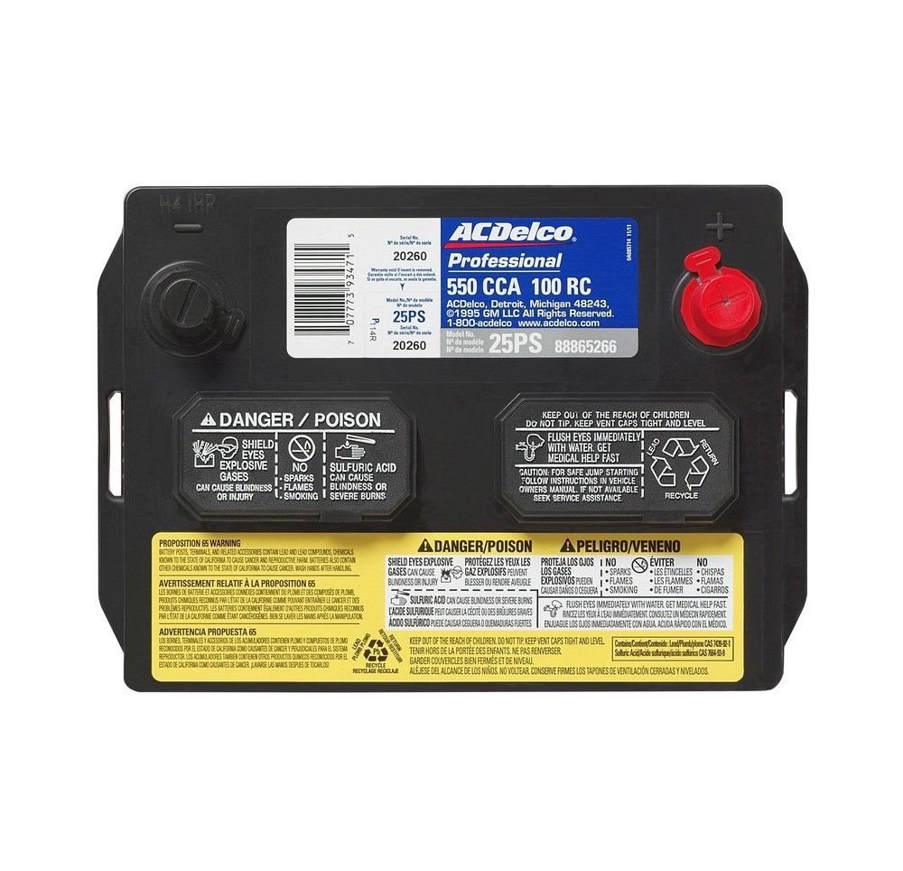 ACDelco Professional Silver 25PS - San Diego Batteries