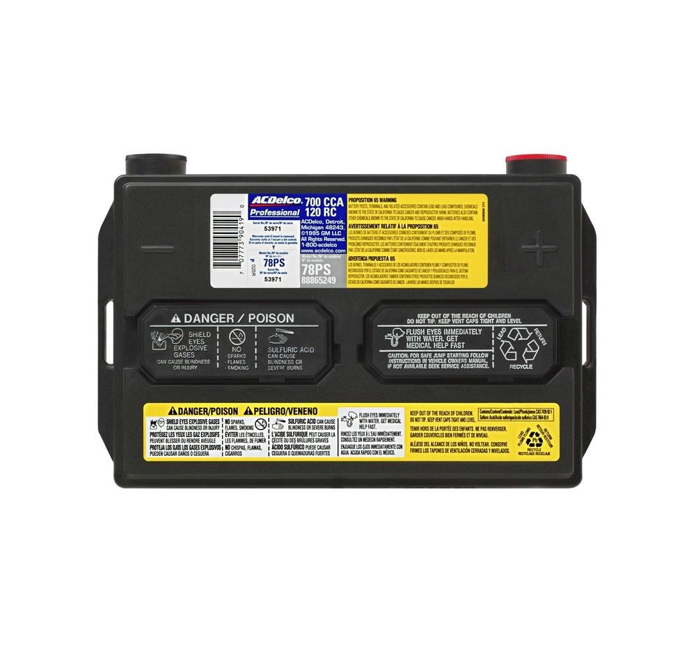 ACDelco Professional Silver 78PS - San Diego Batteries